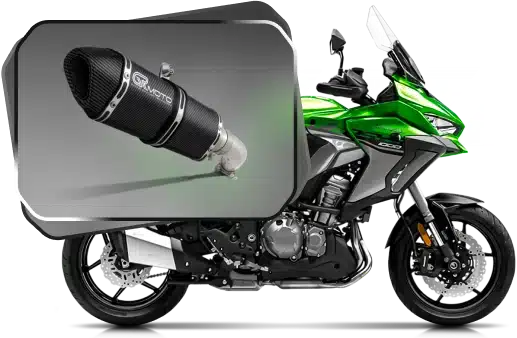 Kawasaki KLR650 Adventure 2022-2025 Half System Exhaust - GRMoto